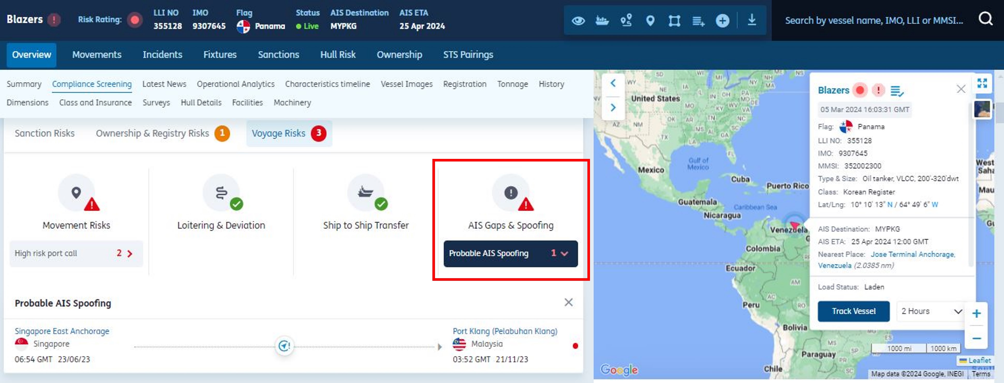 The Case of the Blazers | Lloyd's List Intelligence